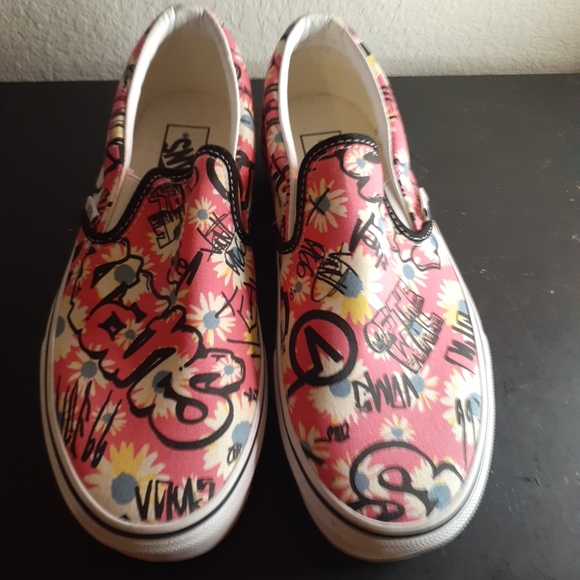 Vans | Shoes | Gorgeous New Limited Edition Vans 8m95w Slip On Sneakers ...